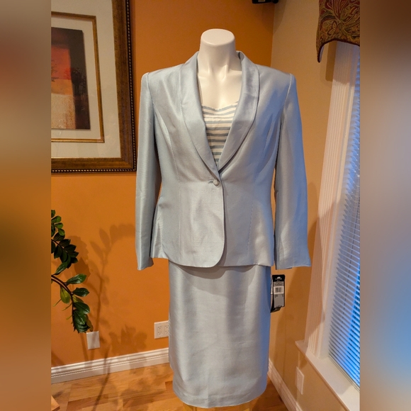 Kasper | Jackets & Coats | Vintage Kasper Silk Womens Three Pieces Suit ...